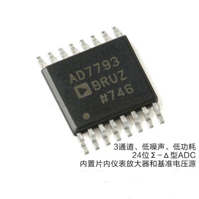 China AD7793BRUZ-REEL Analog To Digital Converters ADC 24 Bit 0V to 5V for sale