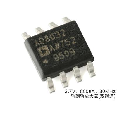 China AD8032ARZ-REEL7 Operational Amplifiers Analog Devices Op Amps 2 Circuits for sale