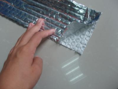China Radiant barrier bubble reflective foil wrap thermal insulation materials for sale