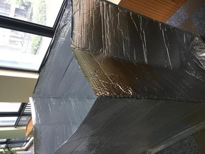 China Insulated blankets thermal foil bubble material thermal pallet cover for sale