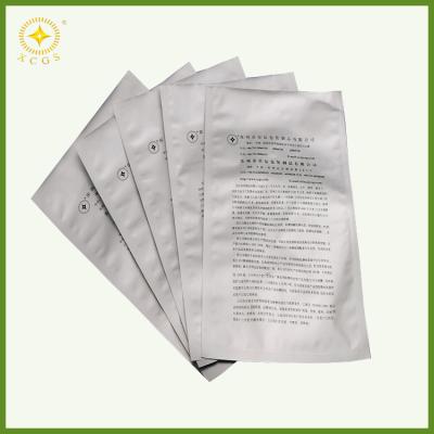 China Electronic components packaging Aluminum zipper bag used for vacuum sealing barrier bags for sale