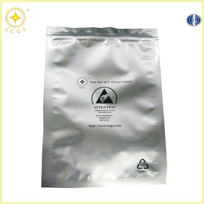 China Esd antistatic ziplock vacuum moisture barrier bag moisture barrier Wholesale big factory foil vacuum barrier bags for sale