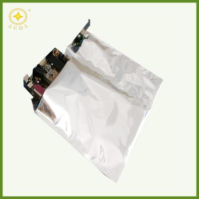 China Flat ziplock aluminumized film laminated aluminum foil moisture barrier bag for sale
