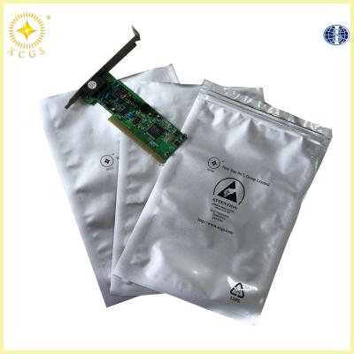 China Flat zip lock resealable vacuum aluminum bag for printing for sale