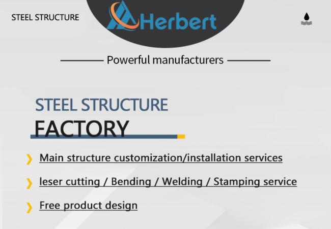 Steel structure poultry house exterior view