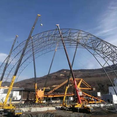 China Prefabricated SGS Light Steel Frame Building Structure S235JR For Coal Shed for sale