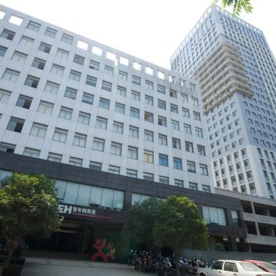 Cina Costruzione di alluminio di vetro 0.36mm-0.6mm della parete divisoria di Q355B su misura in vendita