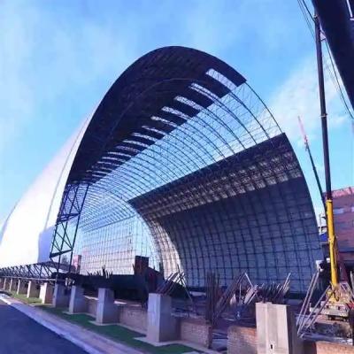 中国 Large Span Coal Shed Bolt Ball Design Steel Space Frame Building Construction 販売のため