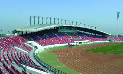 Cina Strutture prefabbricate di cornici di acciaio leggero per tetti di estensione degli stadi in vendita