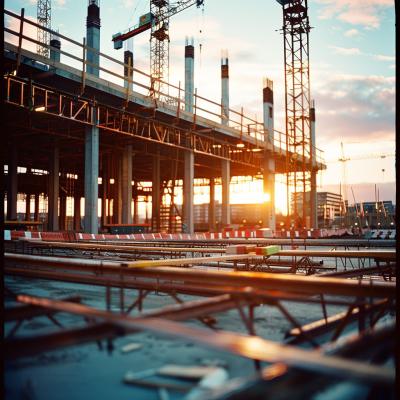 中国 Q235 大規模な公共施設のための折りたたみの能力のある電磁鉄筋構造 強力で持続可能な解決策 販売のため