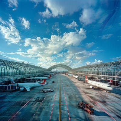 Cina Cornice in acciaio per le strutture sospese nei terminal aeroportuali che migliorano l'estetica e la stabilità in vendita