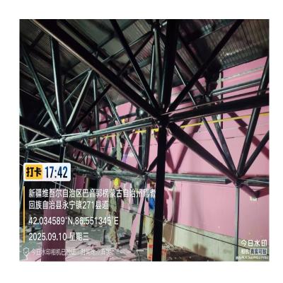 China High Wind Resistance Steel Structure with Bolt Connection for Performance and Easy Assembly for sale