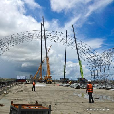China Easy Installation Steel Space Frame Structure Providing High Anti Corrosion Benefits Ideal for Durable and Structural Frameworks for sale