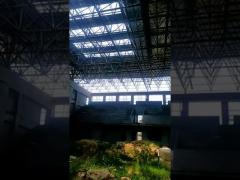 Quick Installation Steel Warehouse Roof Structure Empowering Span And Eave Height