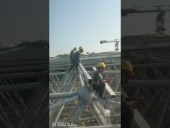 Prefabricated Light Steel Frame Building Structure Construction 70m And 90m Diameter For Stoge