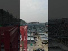 Q345 S355JR Or Q235 S235JR Steel Space Frame Node For coal shed additive shed lignite shed