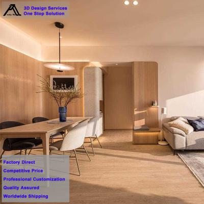 China Villa Apartment Condo Whole House Customization Architecture Design Service One Stop Building Materials Solution for sale