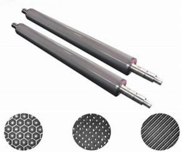 Quality Ink Transfer Wear Resistant Corrugated Anilox Roller Ceramic Anilox Coating for sale