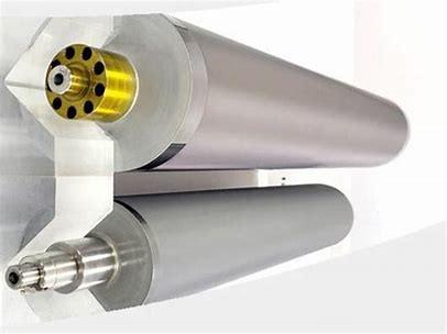 Quality HRC62 Corrugated Anilox Roller Trihelcal Cell Shape  Printing Anilox Coater for sale