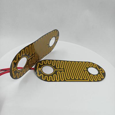 China Far Infrared Thin Heating Element , Polyimide Flexible Electric Heater For Warm Palace Belt for sale