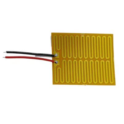 China 100×150mm Thin Film Heating Element PI Polyimide Material For Oil Tank Bottom Shell for sale
