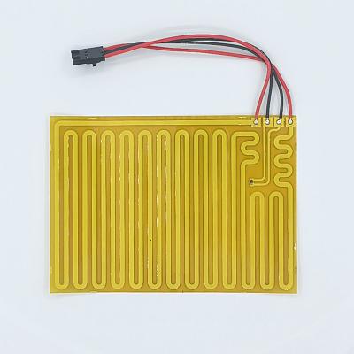 China 100×150mm Thin Film Heating Element PI Polyimide Material For Oil Tank Bottom Shell for sale