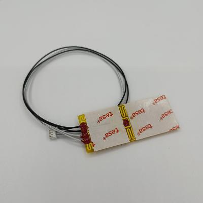 China Constant Temperature PI Heating Film , Flexible Kapton Polyimide Heaters Yellow Color for sale