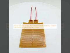 Koperen elektrische verwarmer Precise Temperature Control Custom Flexible Heating Element 1W~1200W