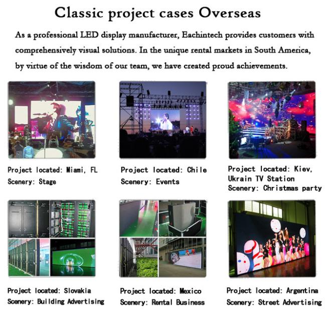 High Definition Indoor LED Video Wall Display Screen
