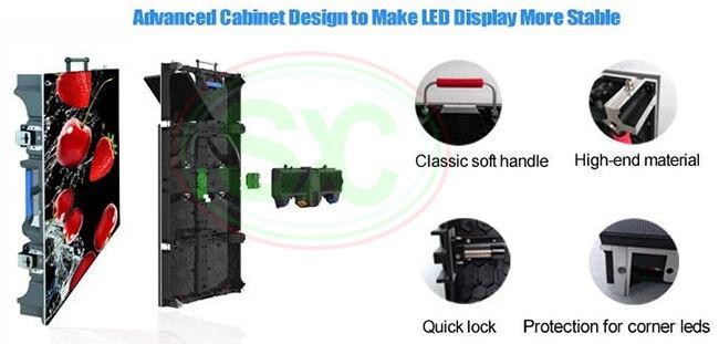 outdoor waterproof stage rental led screens , led stage display screen