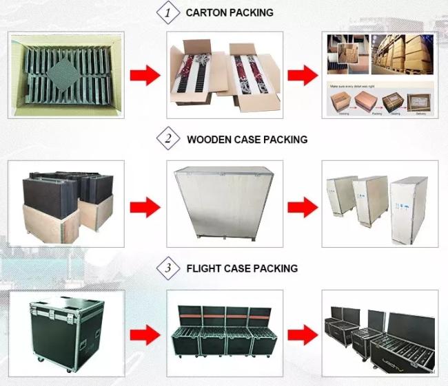 Waterproof IP65 High Brightness Full Color Advertising Outdoor P8mm LED Display Screen