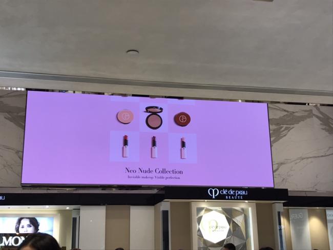 Indoor LED display in conference setting