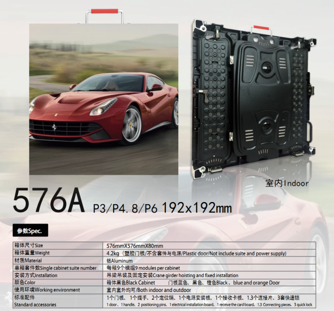 High Resolution Digital Indoor LED Video Wall P3 display