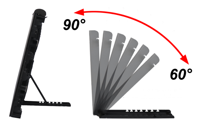 Adjustable support structure demonstration