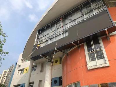 中国 P10ランプ防水屋外の960x960mmは大きいhdのビデオが表示を導いたフル カラーの広告スクリーンを修理した 販売のため