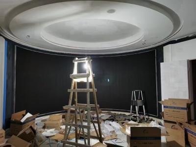 Chine Le mur visuel flexible d'intérieur de P2 LED a courbé le module de la publicité commerciale LED à vendre