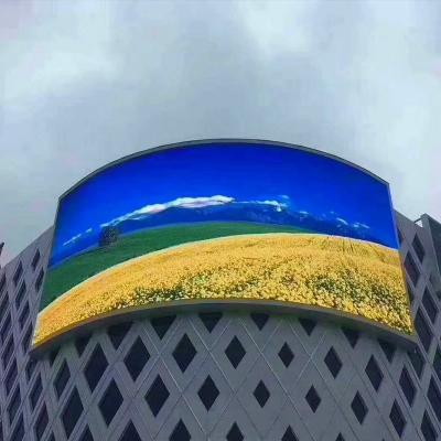 중국 P10 고정 발광 다이오드 표시 전자 SMD 풀 컬러 광고 옥외 LED 스크린 판매용