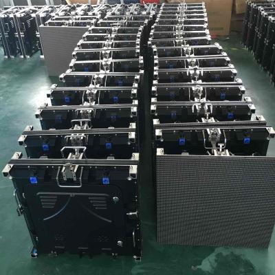 중국 옥수수 속 256mm x 128mm 광고를 위한 실내 LED 영상 벽 P8 발광 다이오드 표시 판매용