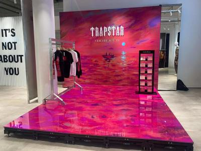 Cina Schermo interattivo P3.91 del pavimento di divertimento LED di Digital del sistema del radar alto per gli affitti all'aperto IP65 in vendita