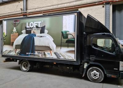 중국 모바일 현명한 P8 야외 주도하는 화면은 밴 IP65 방수에 고정되었습니다 판매용