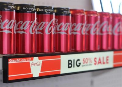 China New Item Small Pixel Pitch COB Shelf Screen P1.87 Used in Supermarket/Clubs/Store Indoor Shelf Strip LED Sig for sale