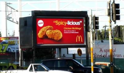 China Outside P6mm Advertising LED Screens Video Display SMD Pixel Density 27778 led screen outdoor advertising for sale