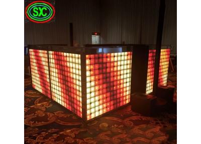 China Flexible DJ Stage P5 LED Display Panels 3D Disco  RGB Video for Booth for sale