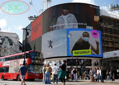 Chine panneau d'affichage visuel imperméable polychrome extérieur d'affichage à LED de 5500nits à vendre