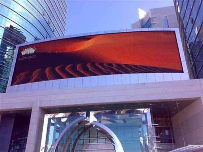 China P8 Digitales Gebäude Festanlage Billboard Werbung Led Display Bildschirm zu verkaufen