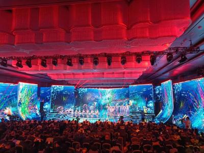 Chine La haute d'intérieur régénèrent 3840hz que portatif affichage à LED 500*500mm 500*1000mm à vendre