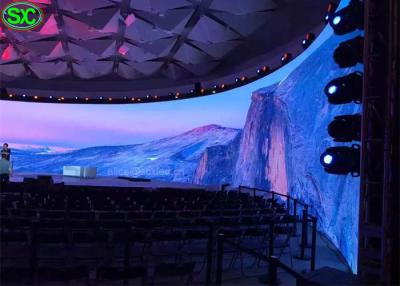 China Indoor P6 Curve Curtain LED Display WIFI 3G Control with 5 years Warranty for sale