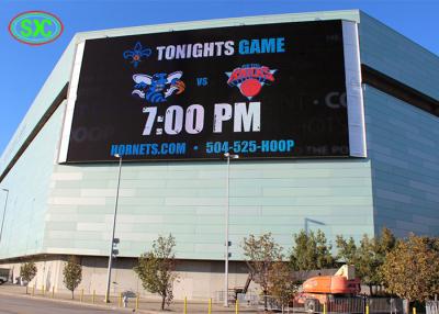 중국 고해상 3840hz 옥외 광고 풀 컬러 지도된 전시 P10 건물 LED 스크린 SMD3535 판매용