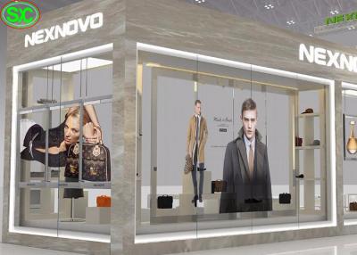 Cina Lo schermo trasparente MBI5124 IC di Digital LED della tenda locativa ha personalizzato la luminosità in vendita