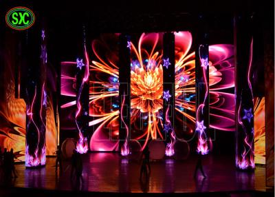 China Rgb Clear Stage Led Screens / P3.91 Indoor Full Color Led Display For Staging Show for sale